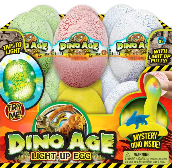 Dino Age Light Up Dino Egg
