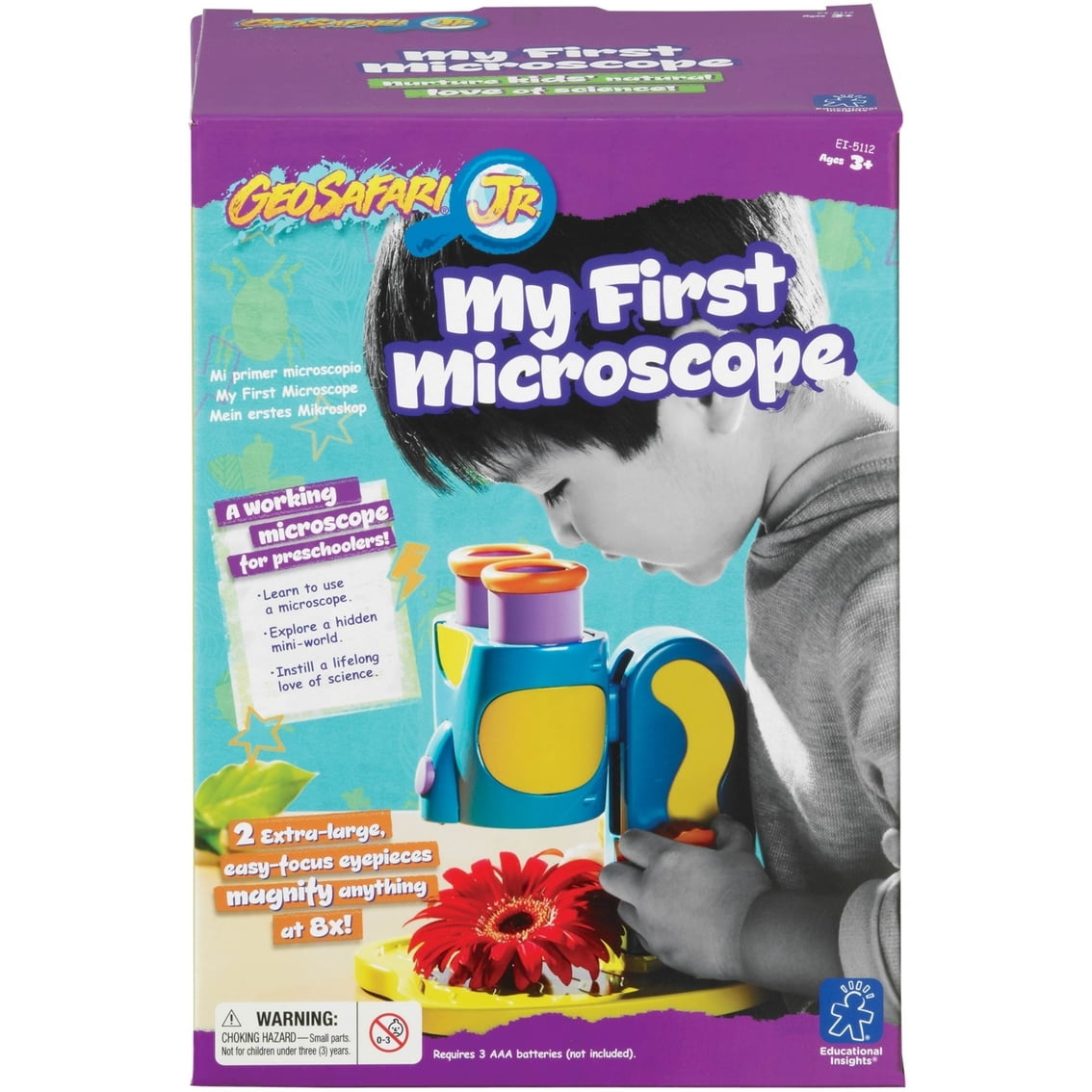 Educational Insights Geosafari Jr. My First Microscope