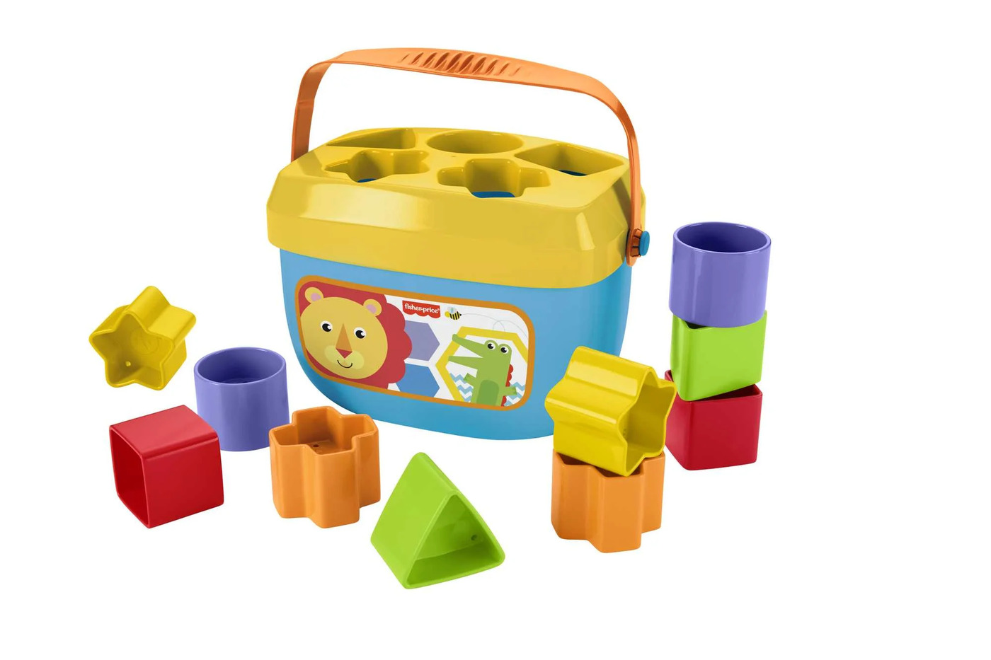 Fisher-Price Baby's First Blocks W/Storage Bucket